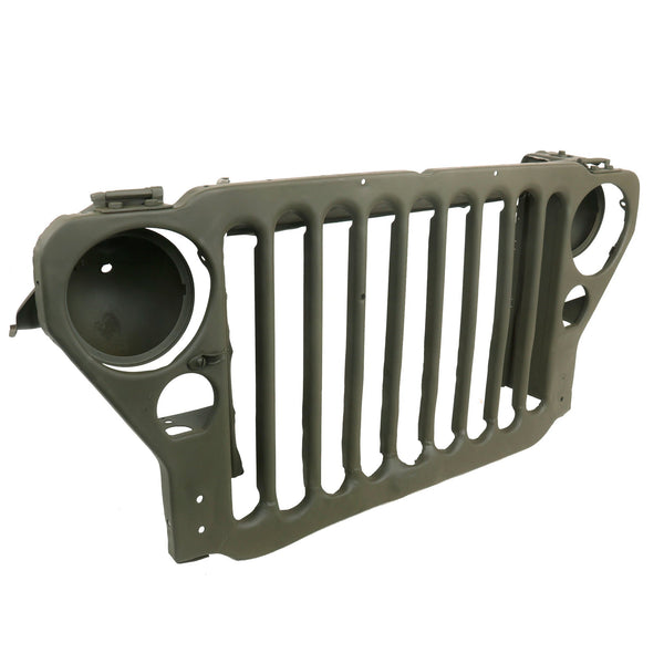 Original U.S. WWII Willys MB Jeep Front Grille with Radiator Deflector ...