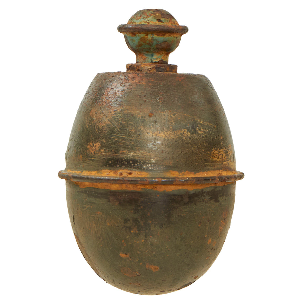Original German WWII 1943 Dated Model 39 Egg Hand Grenade with Origina ...