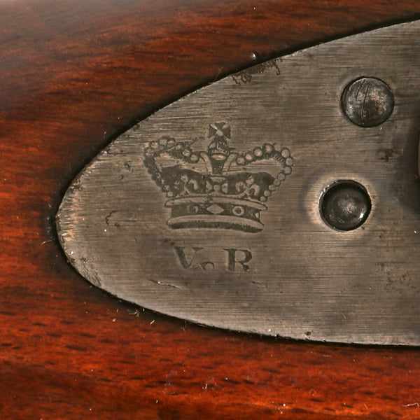 Original British Military Pattern P-1860 Enfield 2 Band Short Rifle ...