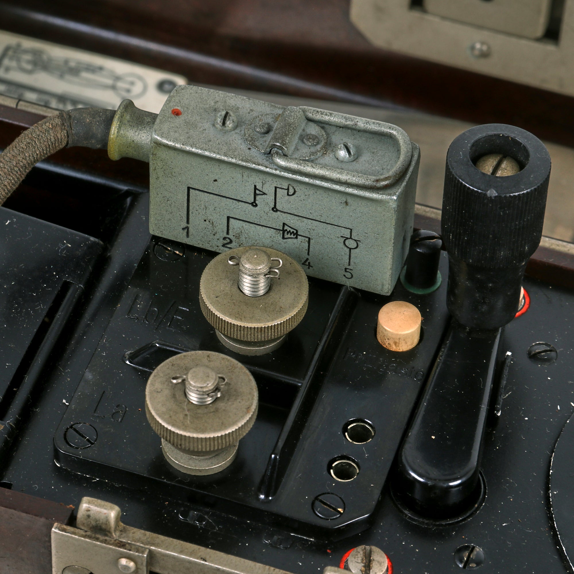 Original German WWII Wehrmacht Model FF33 Field Telephone by C. Lorenz ...