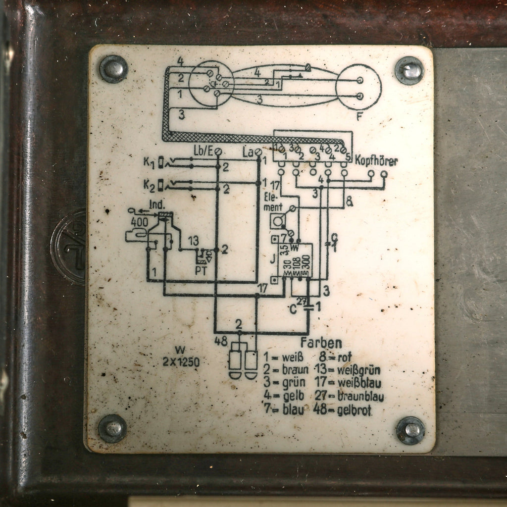 Original German WWII Wehrmacht Model FF33 Field Telephone by C. Lorenz ...