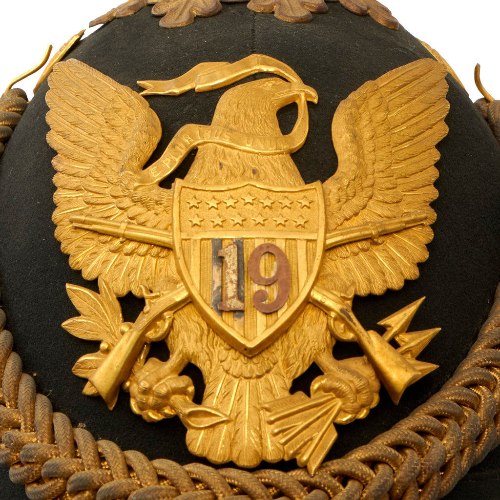 Original U.S. Indian Wars 19th Infantry Regiment M-1881 Blue Cloth Spi ...