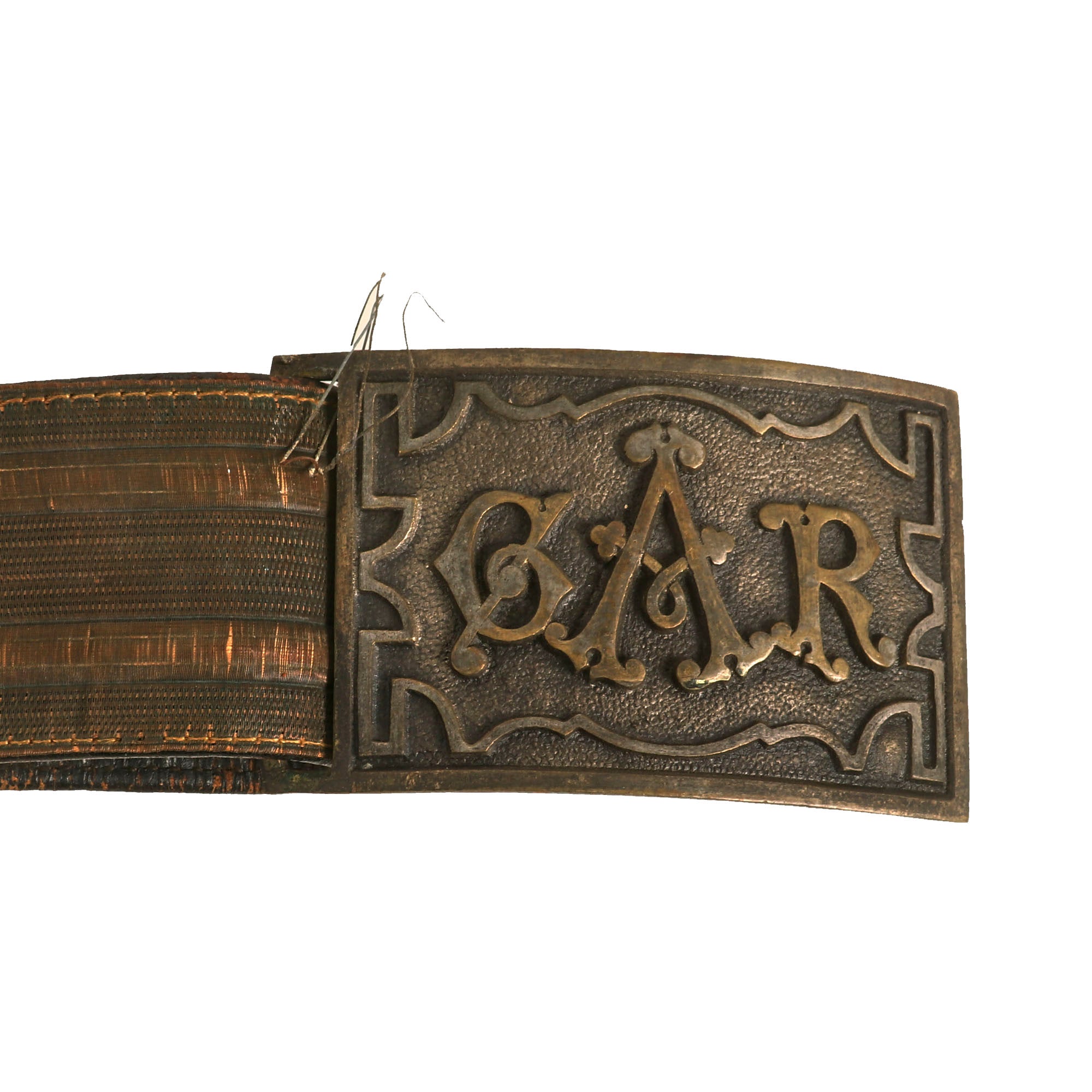 Original U.S. Post-Civil War Grand Army of the Republic GAR Belt & Buc ...