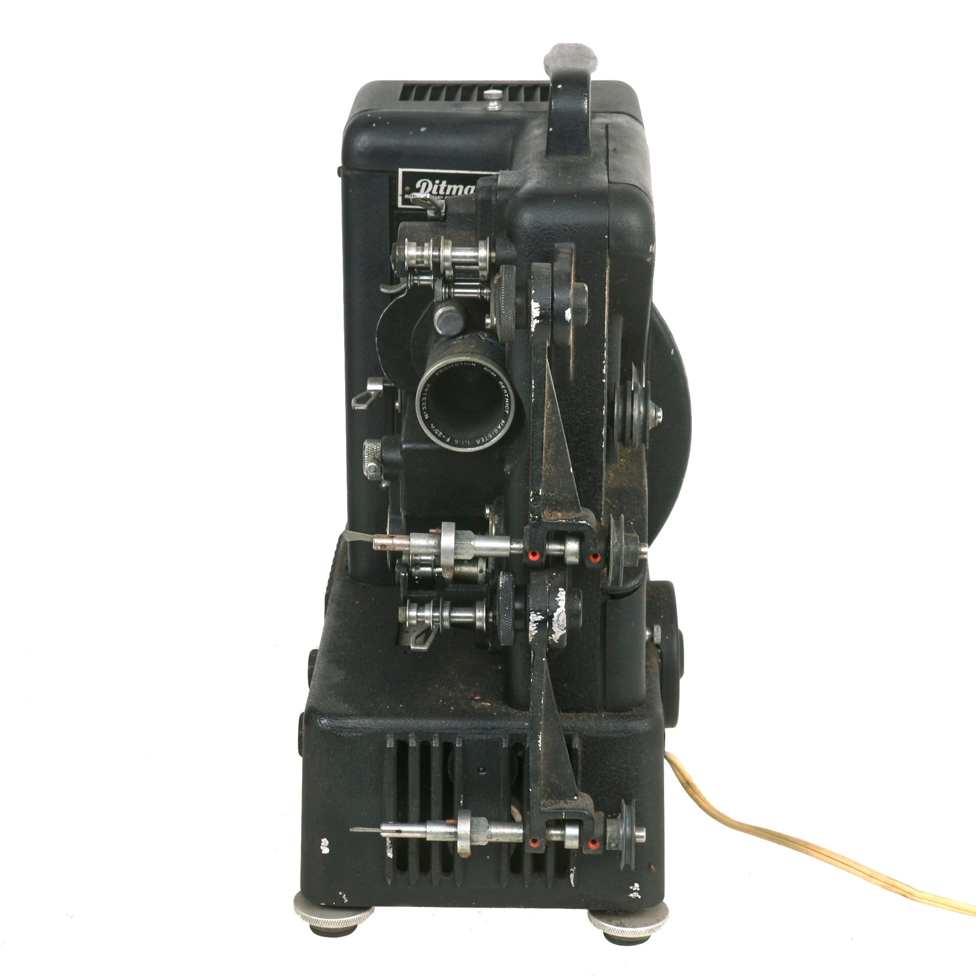 Original German WWII Film Projector in Original Case with Reichsbahn M ...