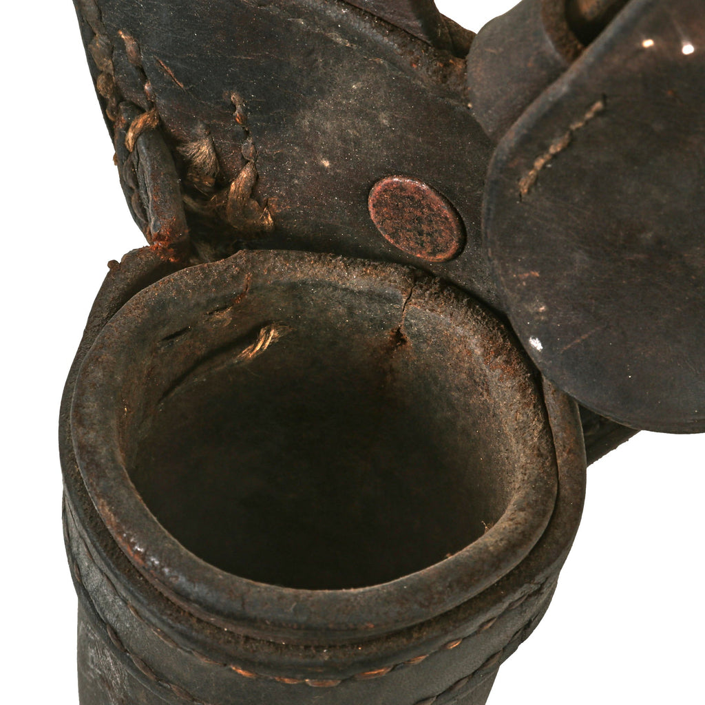 Original U.S. Civil War Flag Bearer’s Flag Bandolier Staff Holder ...