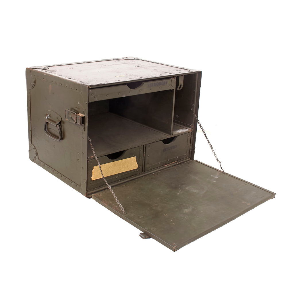 Original U.S. WWII 1942 Dated Army Officer's Folding Field Desk by ...