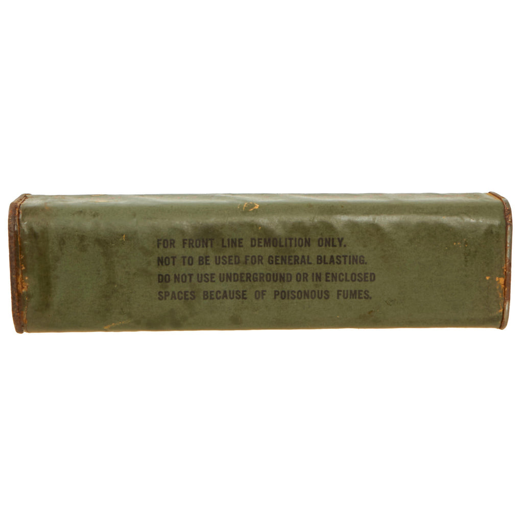 Original U.S. WWII Corps of Engineers High Explosive TNT 1 Pound Block ...