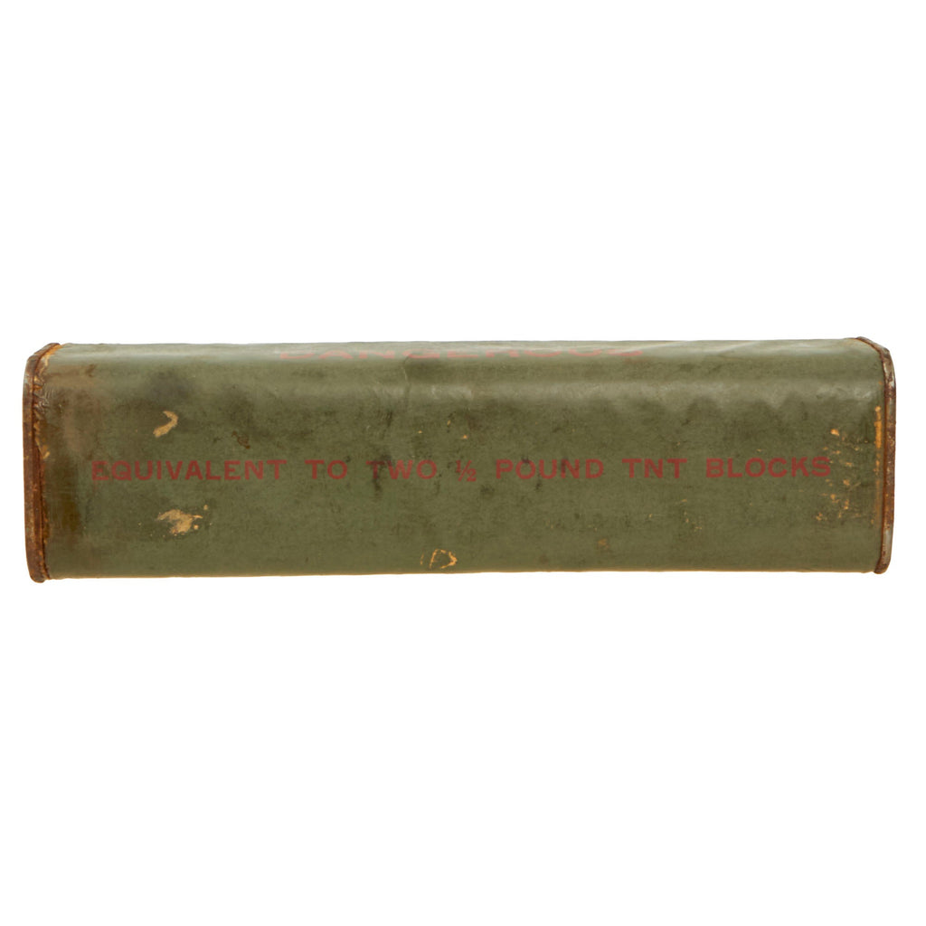 Original U.S. WWII Corps of Engineers High Explosive TNT 1 Pound Block ...