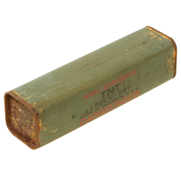Original U.S. WWII Corps of Engineers High Explosive TNT 1 Pound Block ...