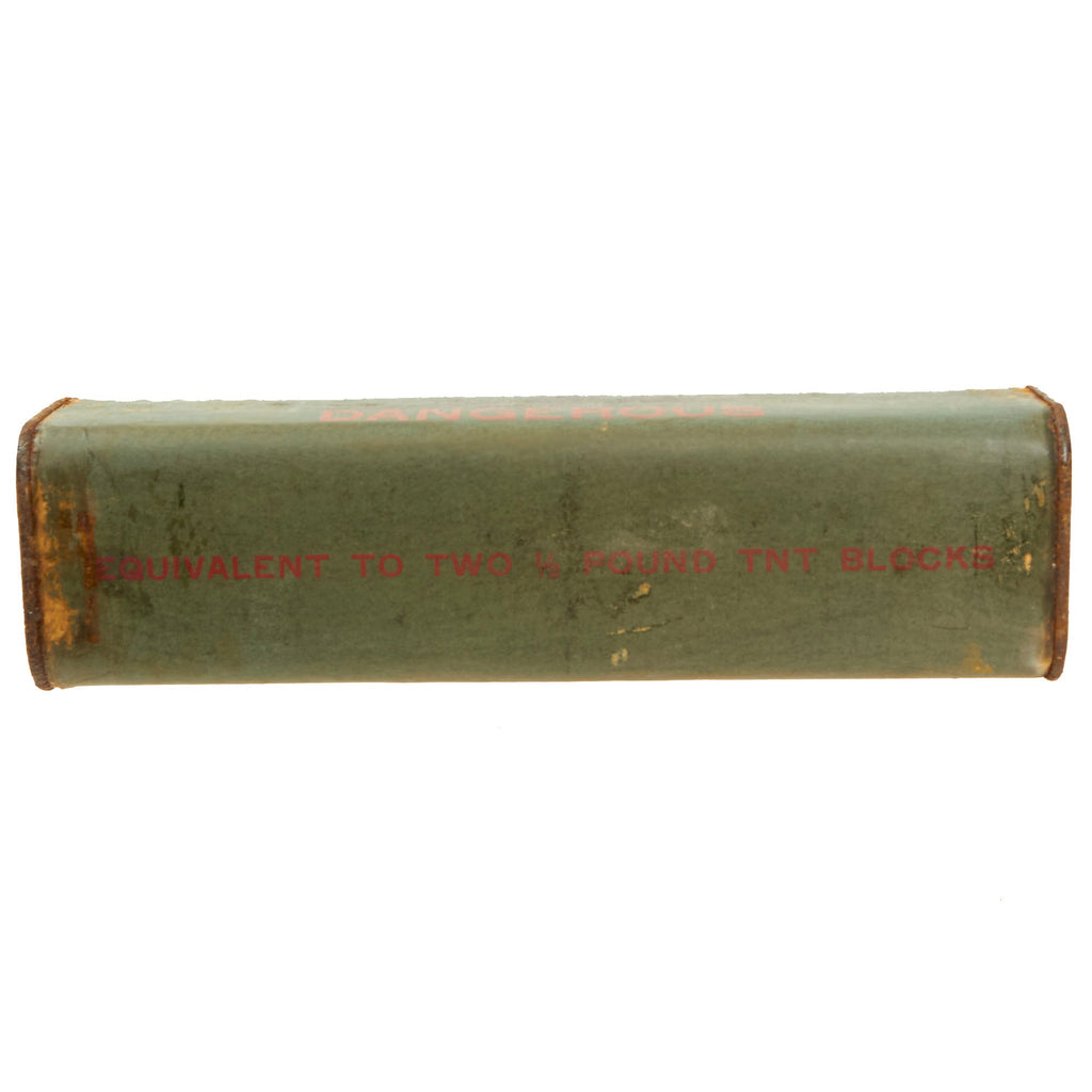 Original U.S. WWII Corps of Engineers High Explosive TNT 1 Pound Block ...