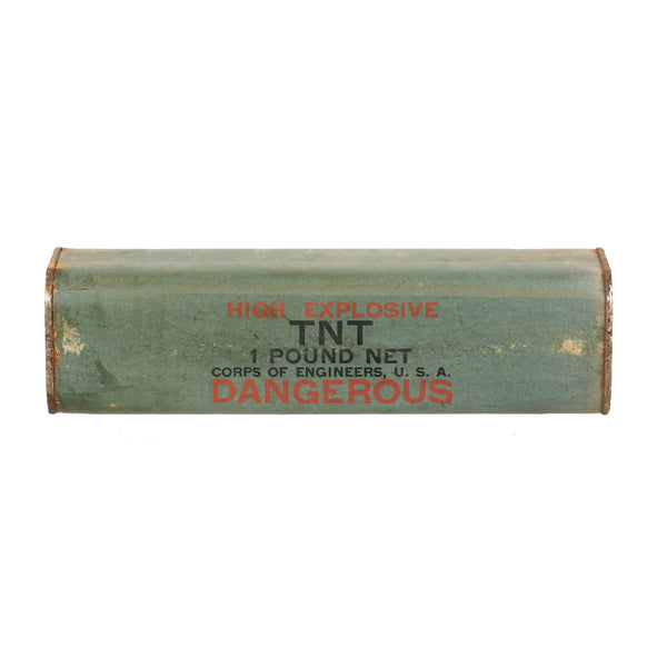 Original U.S. WWII Corps of Engineers High Explosive TNT 1 Pound Block ...