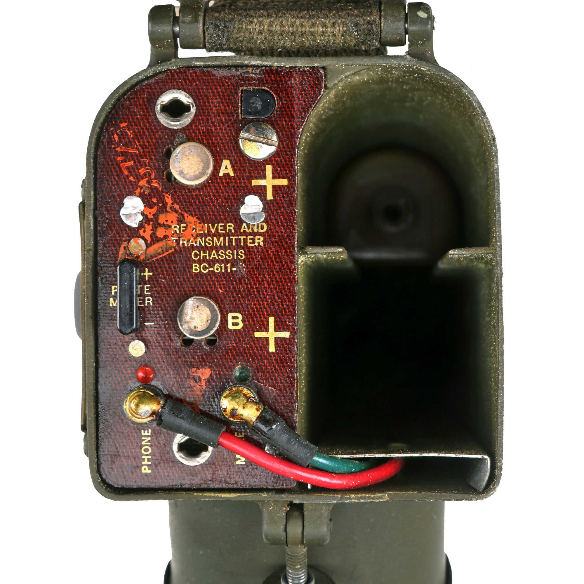 Original U.S. WWII Handie Talkie SCR-536 Radio Transceiver BC-611 -E – International Military ...