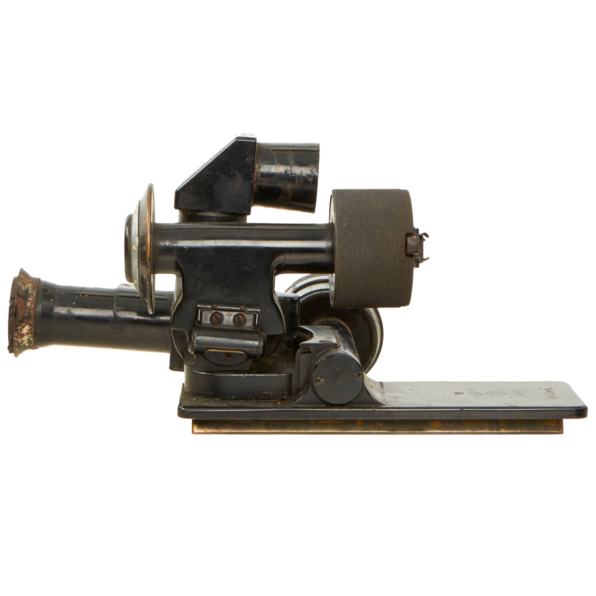 Original Imperial Japanese WWII 4×10° Telescopic Sight For Type 92 Hea ...