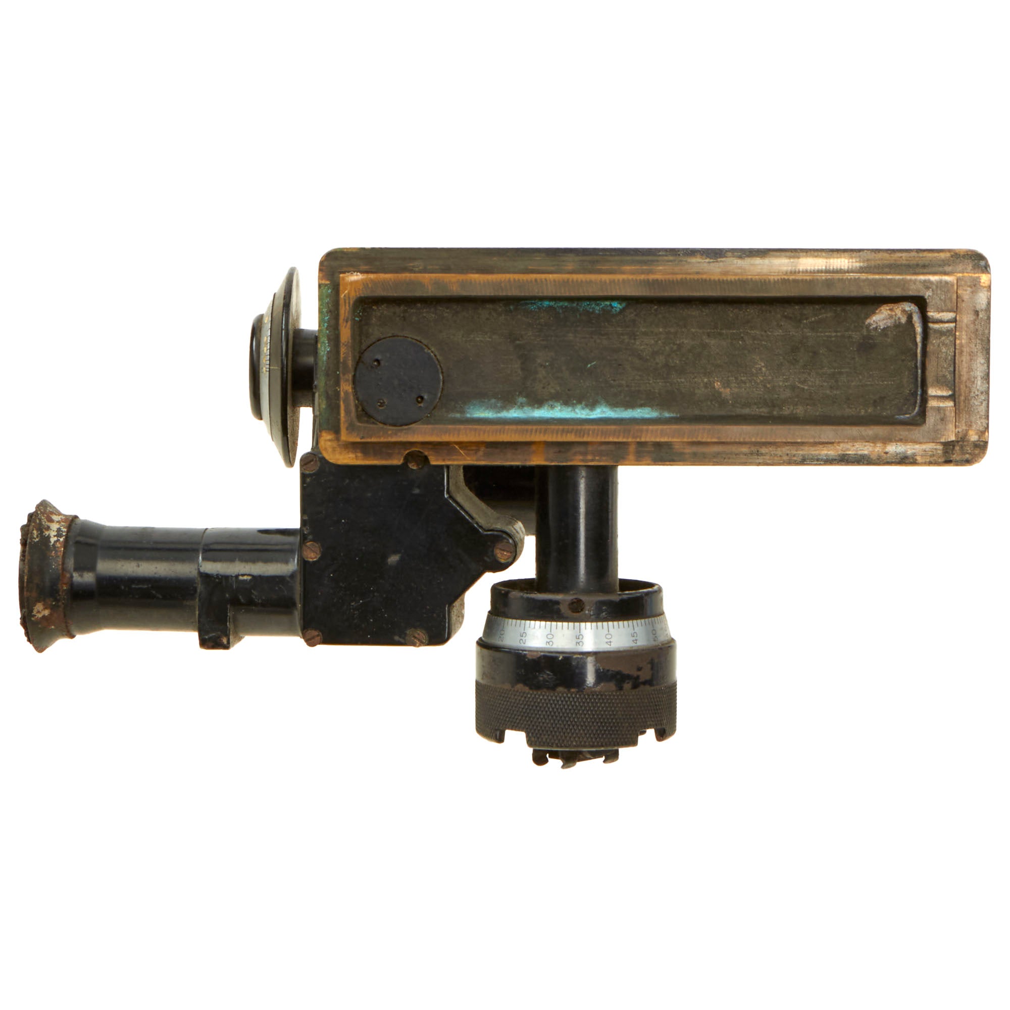 Original Imperial Japanese WWII 4×10° Telescopic Sight For Type 92 Hea ...