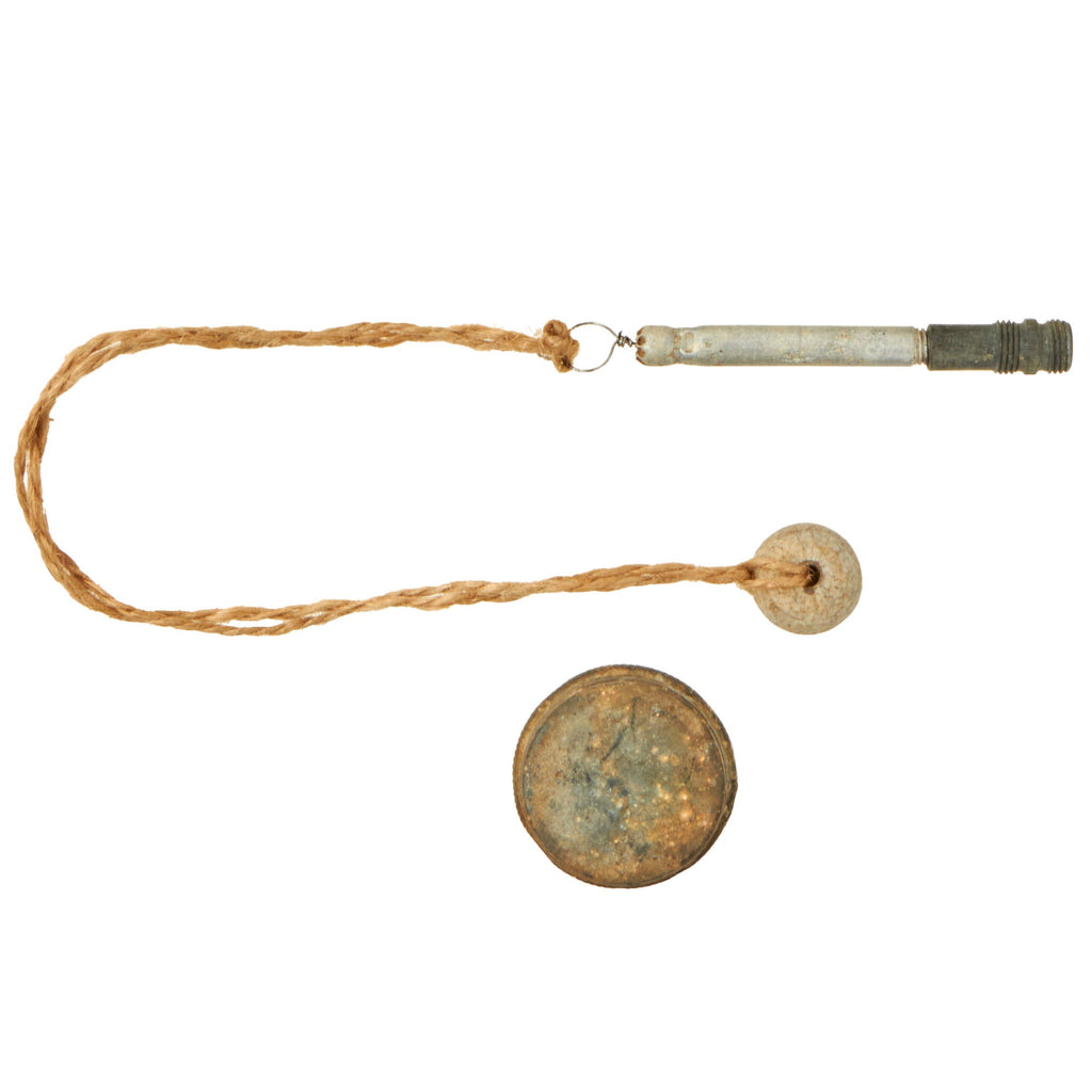 Original German WWII Inert M-24 Stick Grenade with Pull Cord & Fuze ...