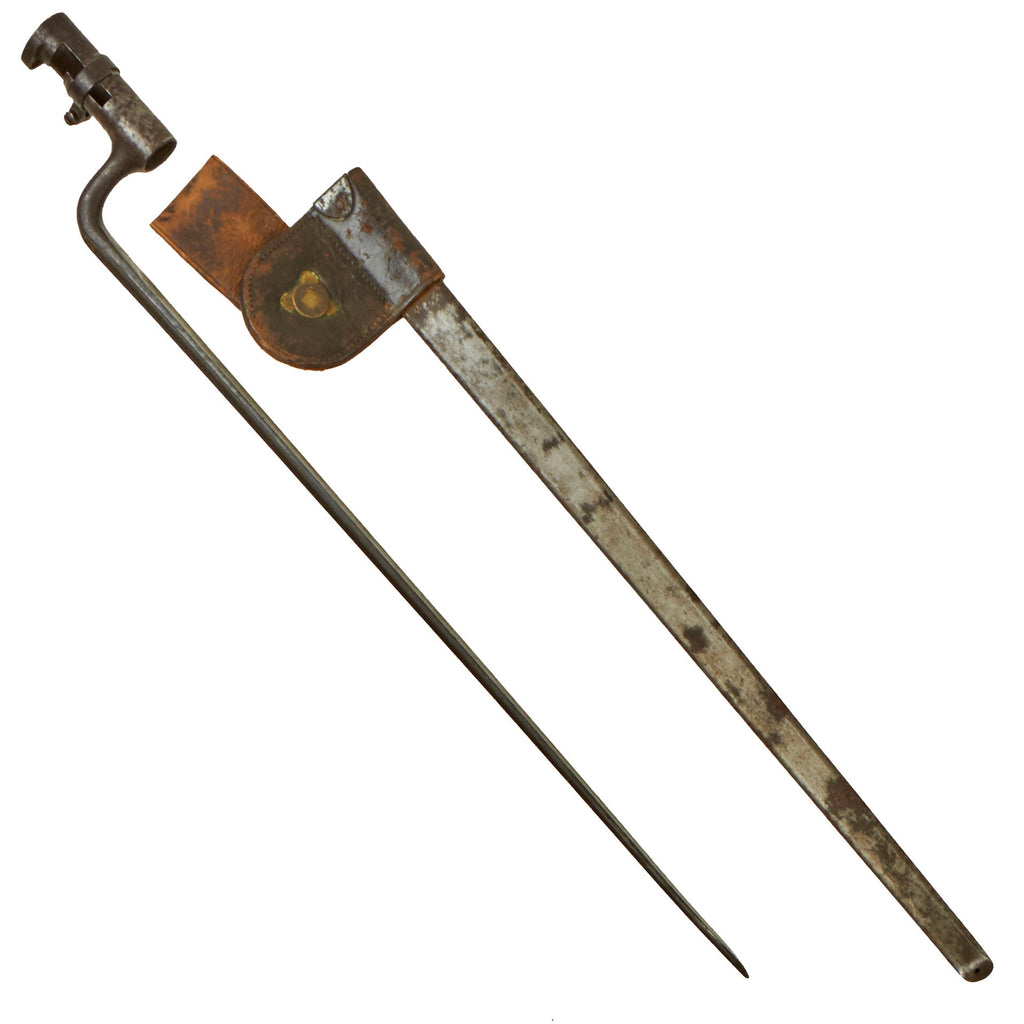 Original U.S. Springfield Trapdoor M1873 Rifle Socket Bayonet with Ind ...