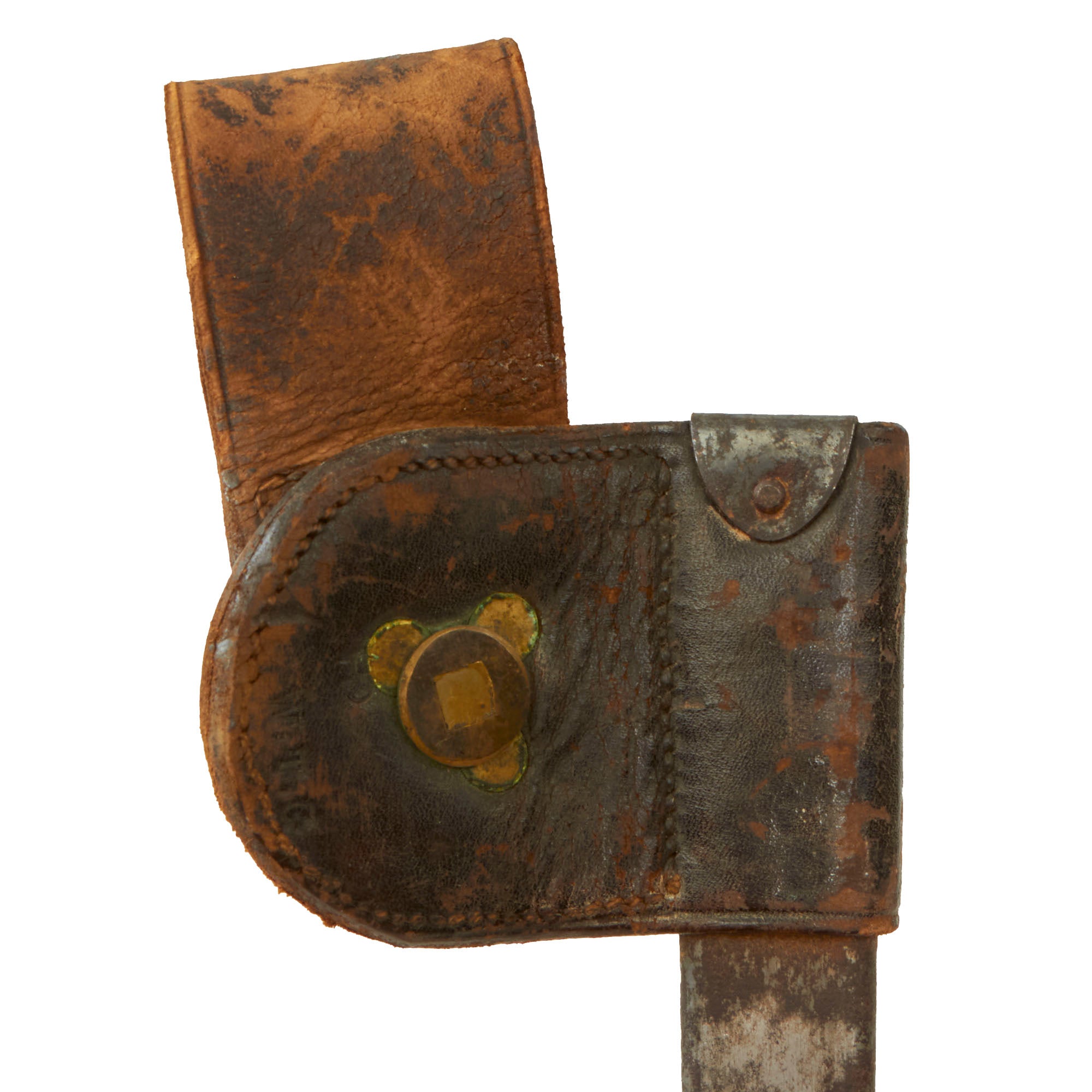 Original U.S. Springfield Trapdoor M1873 Rifle Socket Bayonet with Ind ...