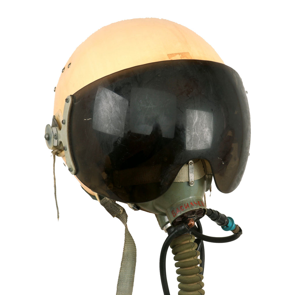 Original Soviet Cold War MiG-29 Fighter Jet Flying Helmet with Tint Vi ...