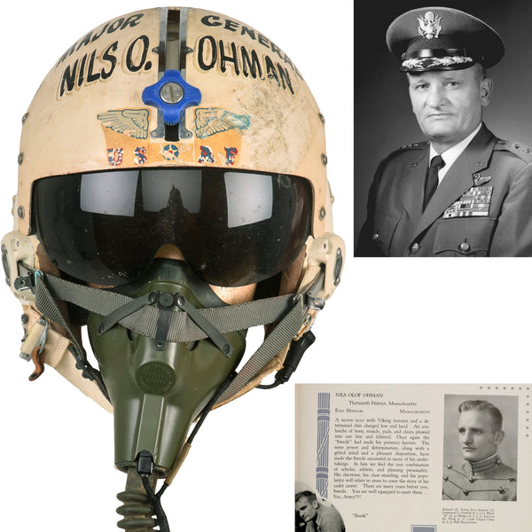 Original U.S. Vietnam War Named and Personalized HGU-2/P Flight Helmet ...
