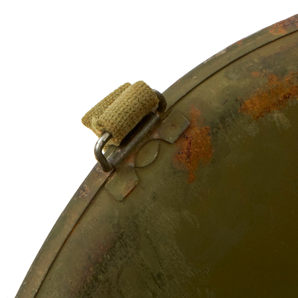 Original U.S. WWII Named 1942 McCord Front Seam Swivel Bale M1 Helmet ...