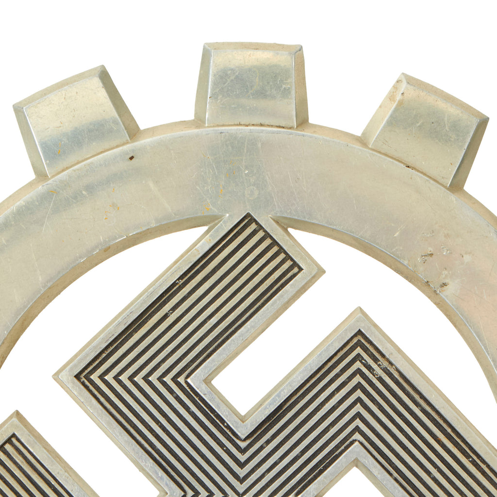 Original German WWII DAF Labor Front Aluminum Wall Sign - Deutsche Arb ...