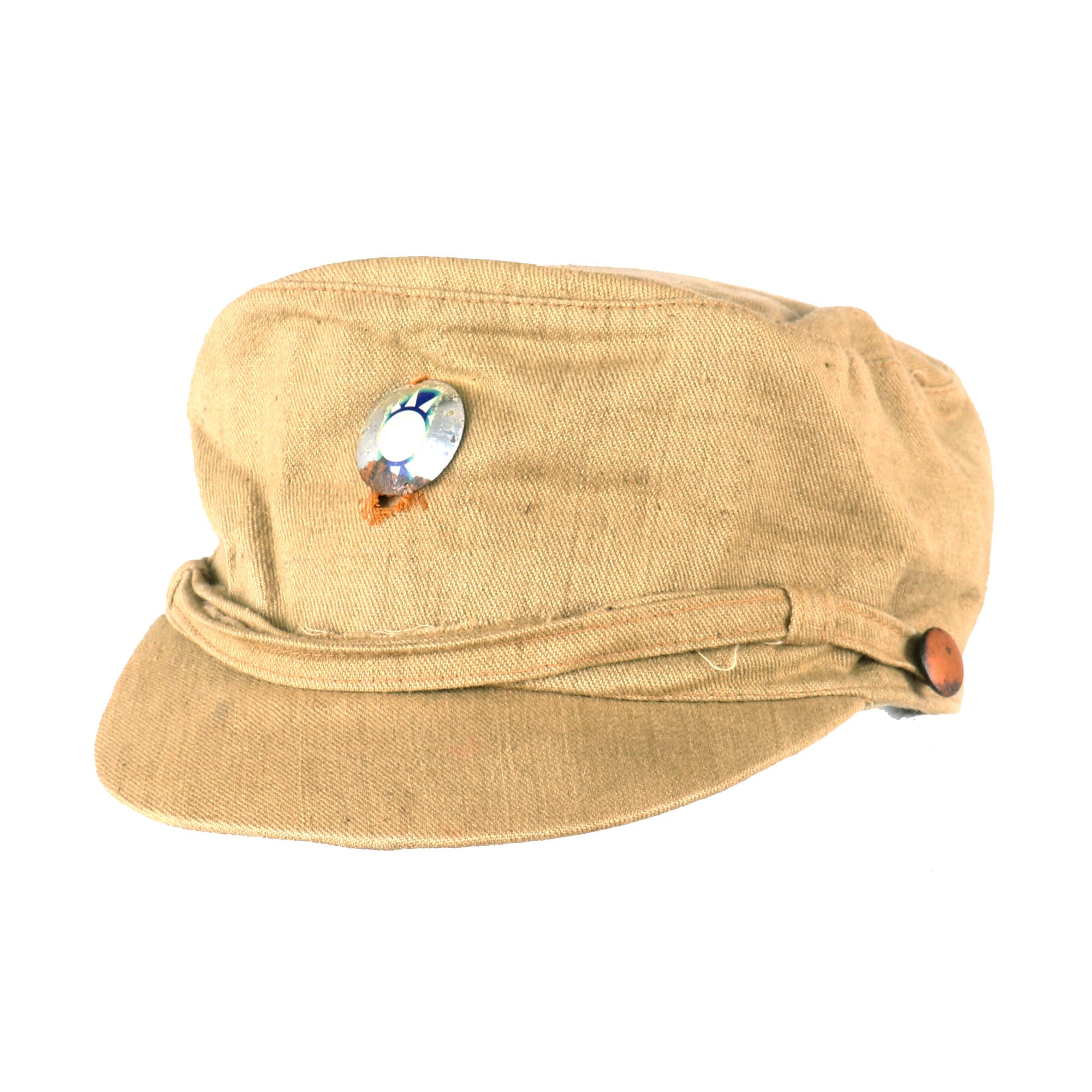 Original WWII Chinese National Revolutionary Army KMT Field Cap with R ...