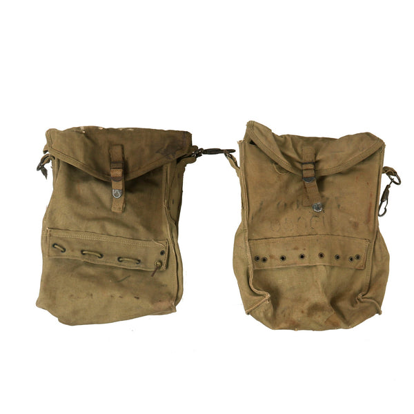 Original U.S. WWII Pair of Medic’s Belt Attachment Bags – International ...