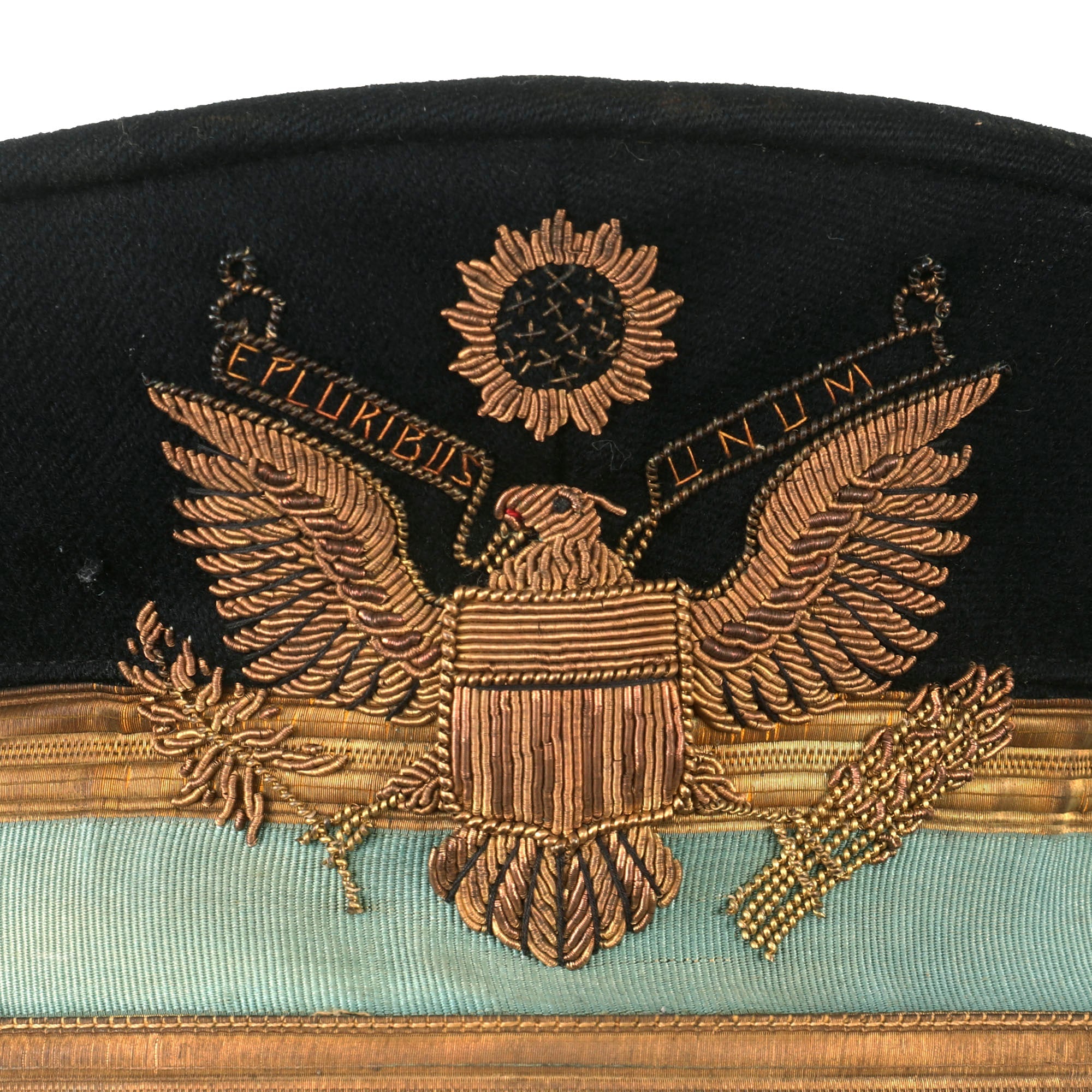 Original U.S. Post-WWI Named M1910 Infantry General Officer’s Visor Ca ...