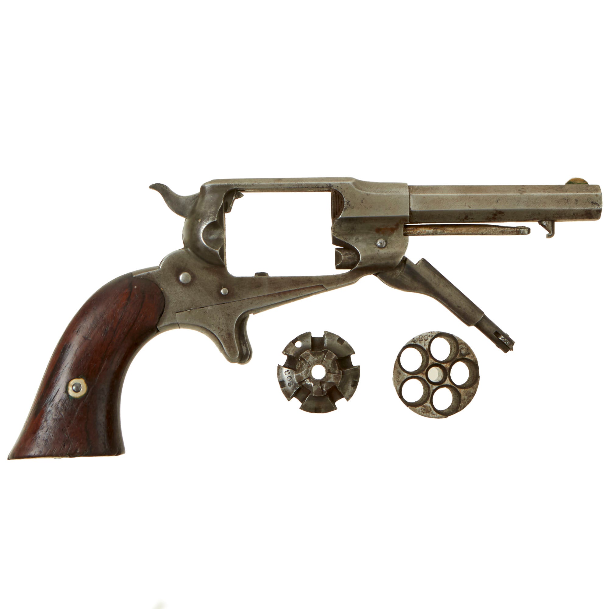Original U.S. Civil War Era Remington New Model 1863 Pocket Revolver F ...