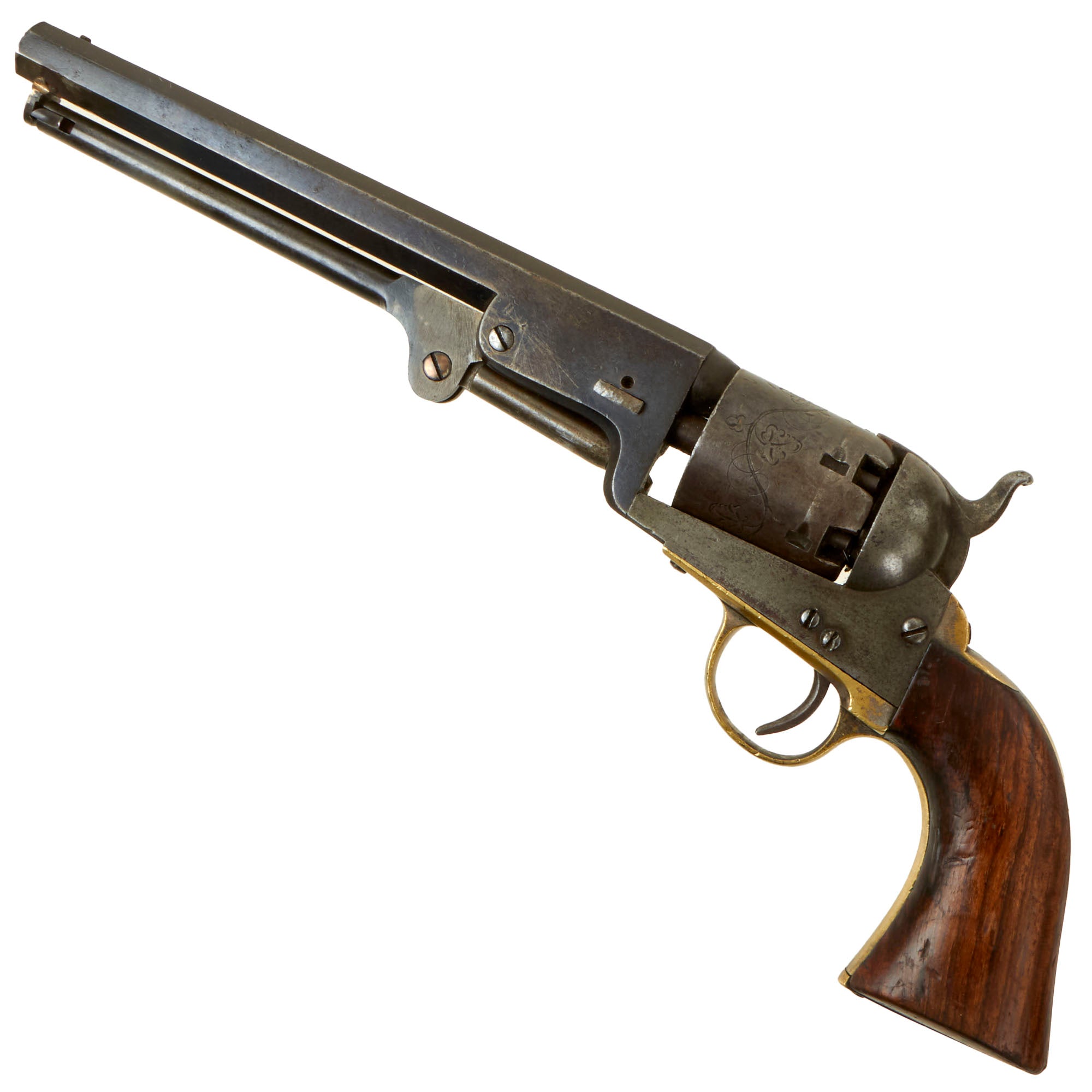 Original Civil War Era European Colt Brevete Copy of a Model 1851 .36c ...