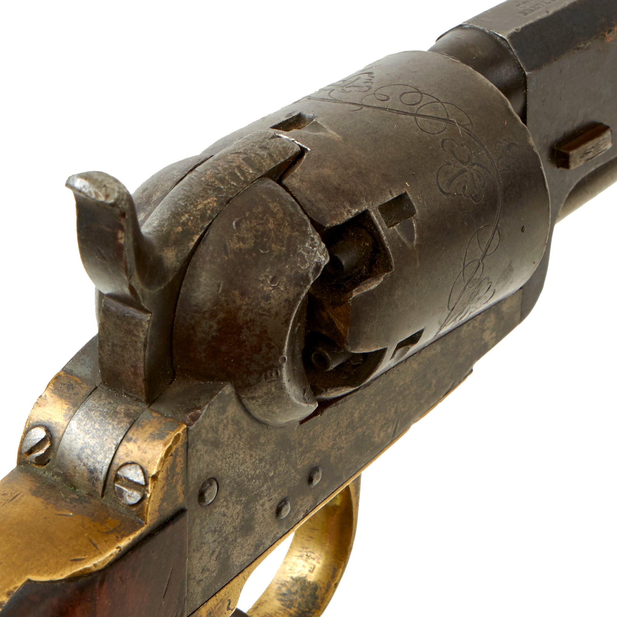 Original Civil War Era European Colt Brevete Copy of a Model 1851 .36c ...