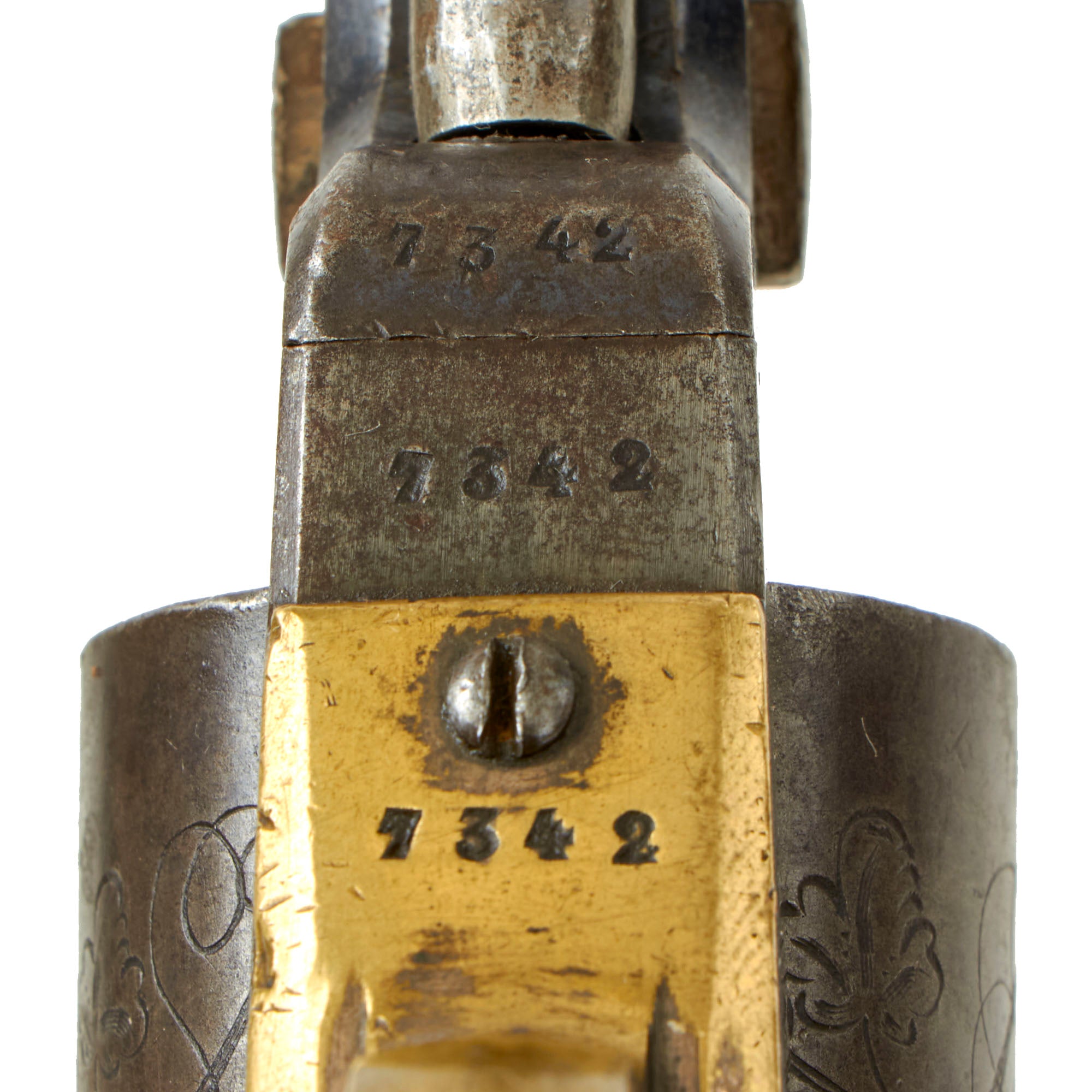 Original Civil War Era European Colt Brevete Copy of a Model 1851 .36c ...