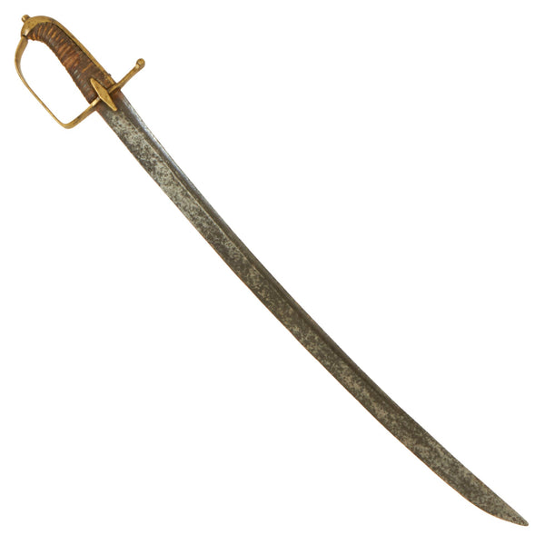 Original American Revolutionary War Era Hessian Hanger Sword with Engr ...