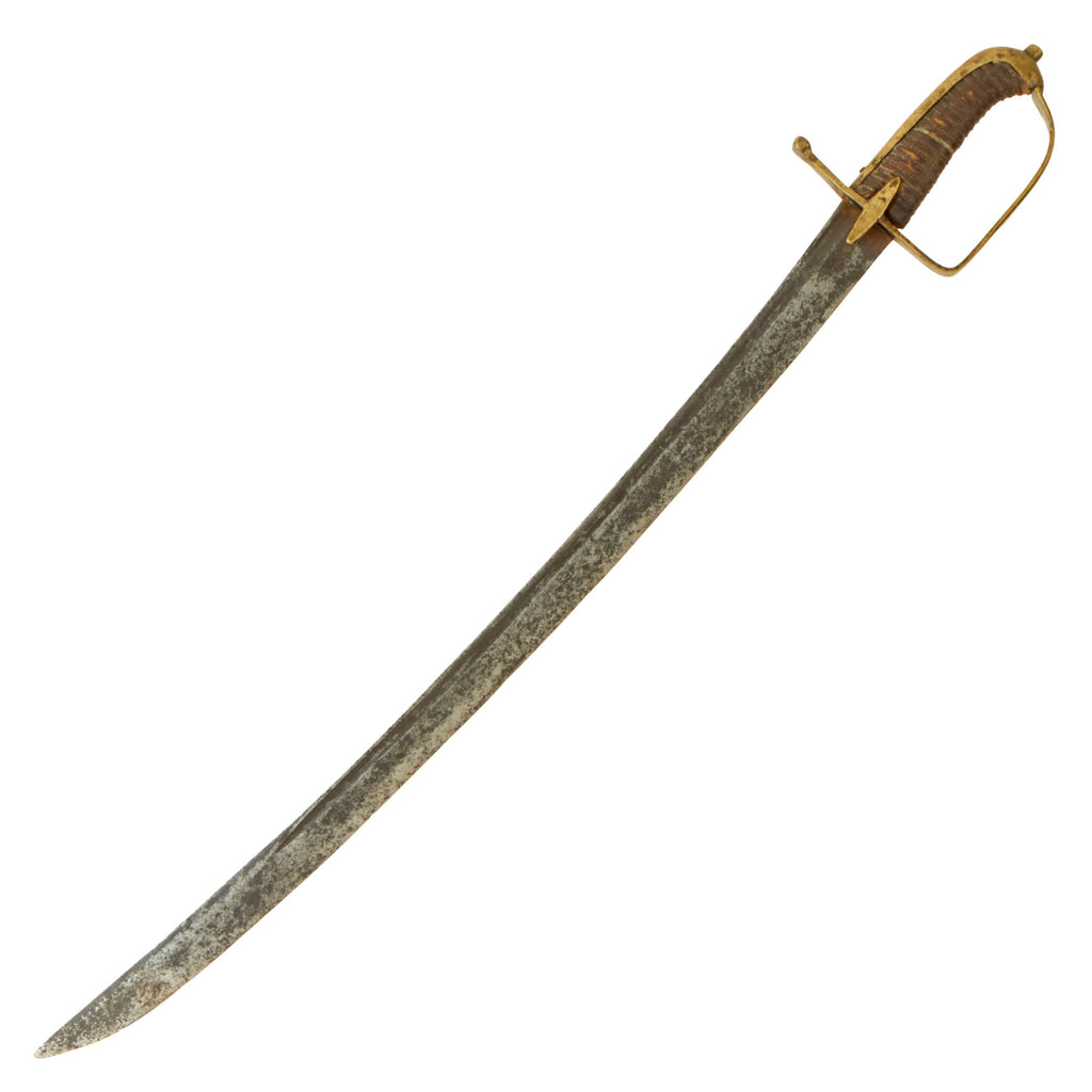 Original American Revolutionary War Era Hessian Hanger Sword with Engr ...