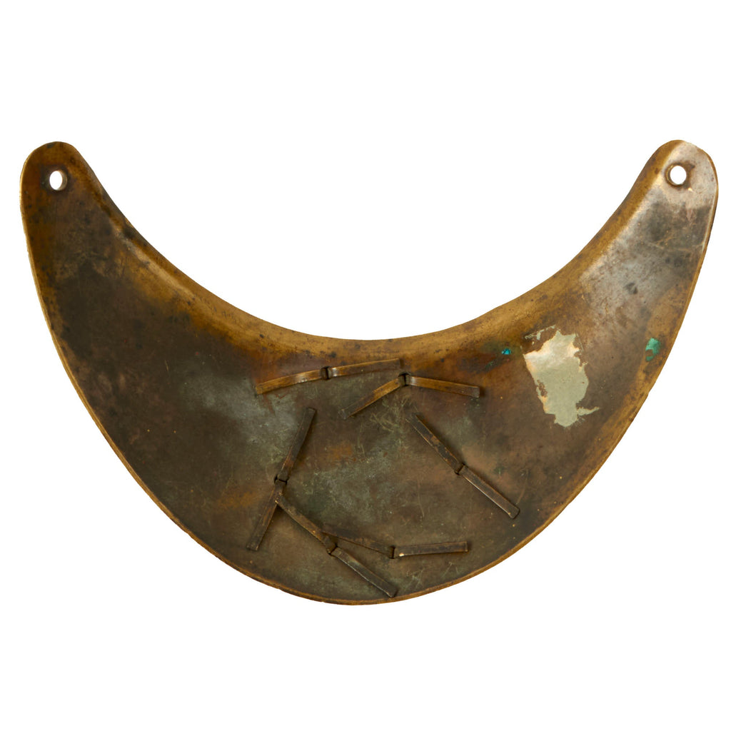 Original U.S. Revolutionary War Era Native American Trade Gorget ...