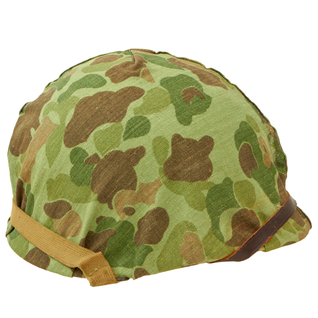 Original U.S. WWII USMC M1 Helmet Complete with Firestone Liner and 1s ...