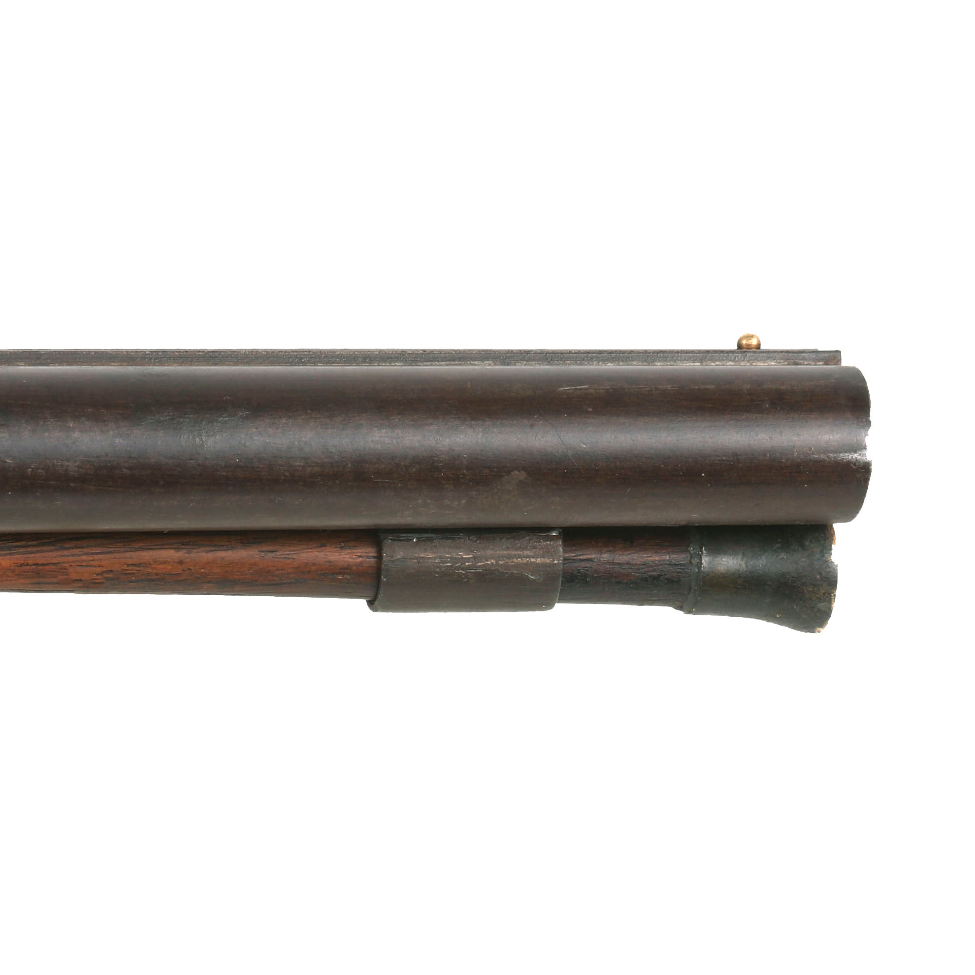 Original British 16 Bore Double Barrel Percussion Shotgun Cut Down to ...