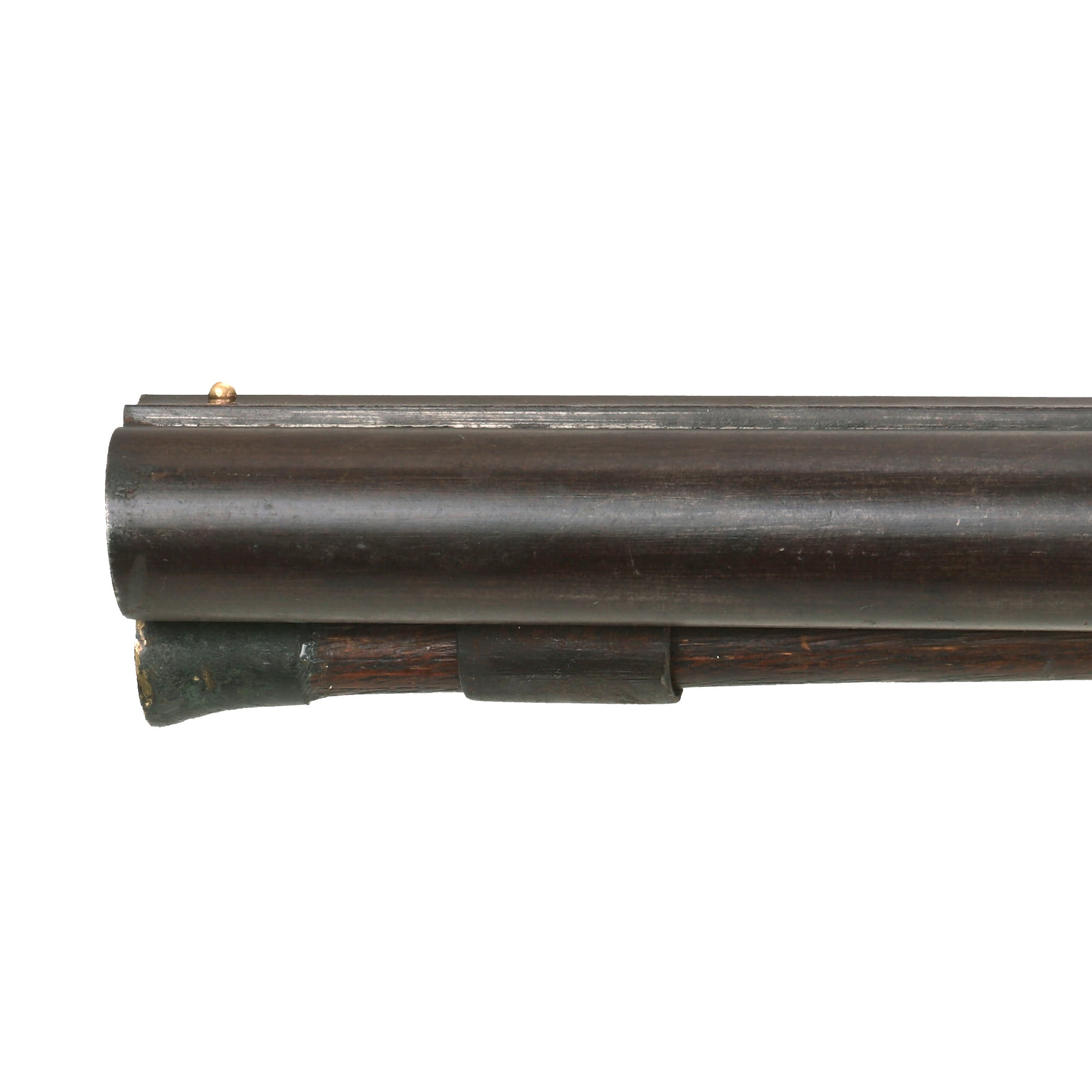 Original British 16 Bore Double Barrel Percussion Shotgun Cut Down to ...