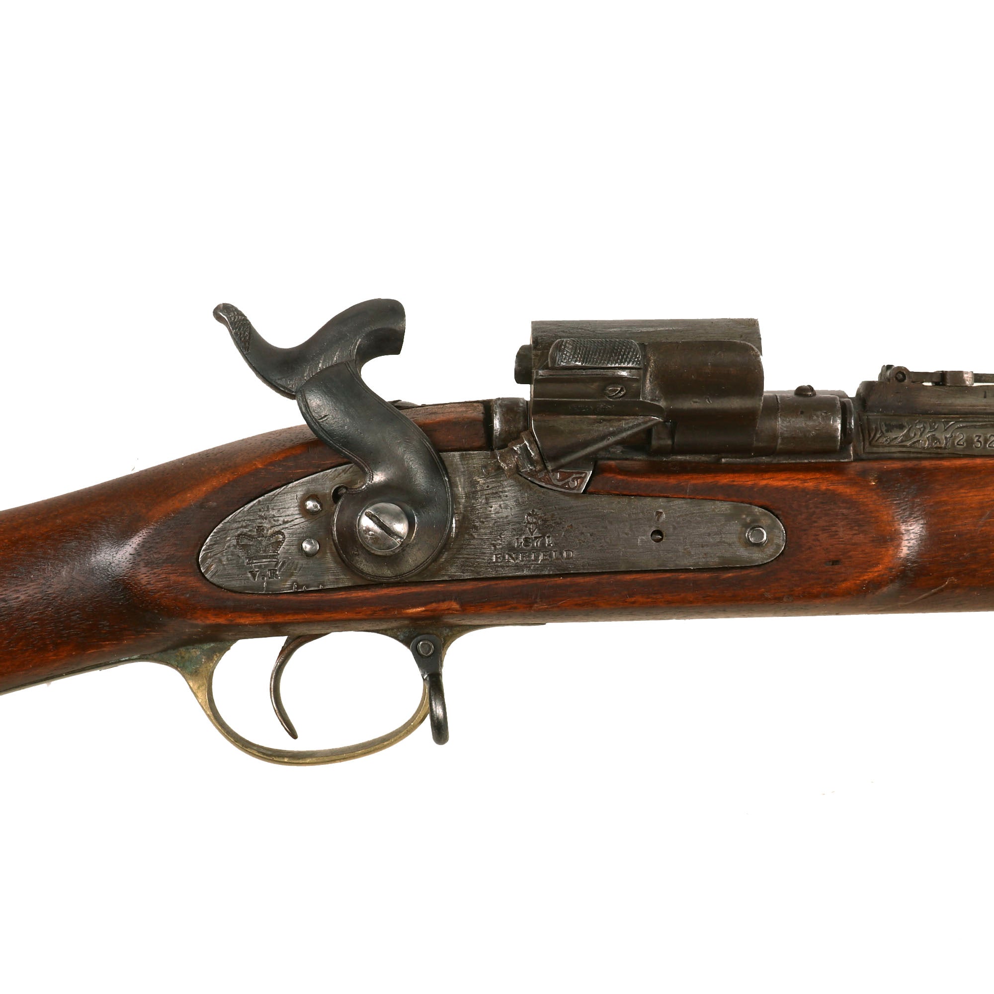 Original British P-1869 Snider-Enfield MkIII Rifle by Enfield dated 18 ...