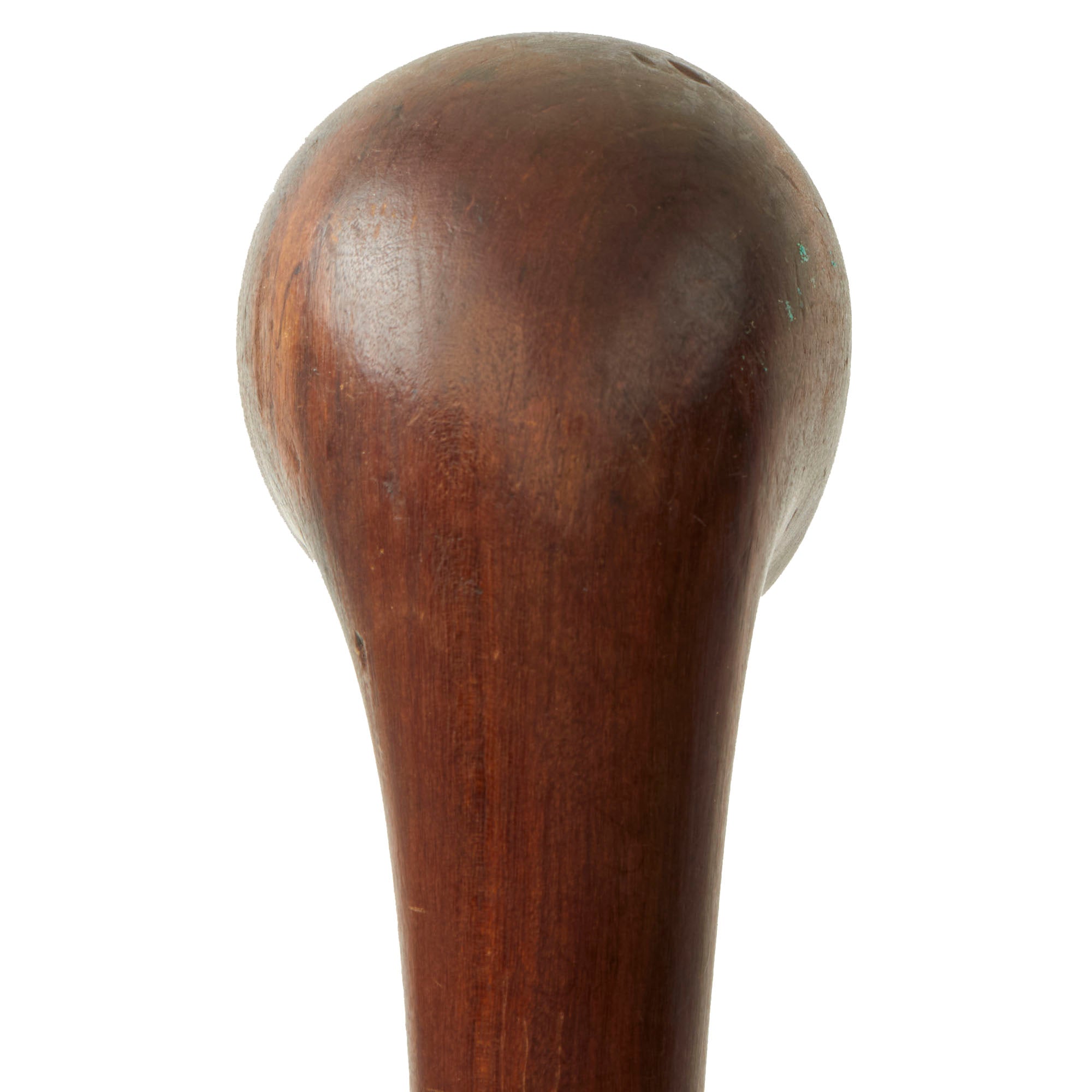 Original U.S. 19th Century Native American Indian War Club - All Woode ...