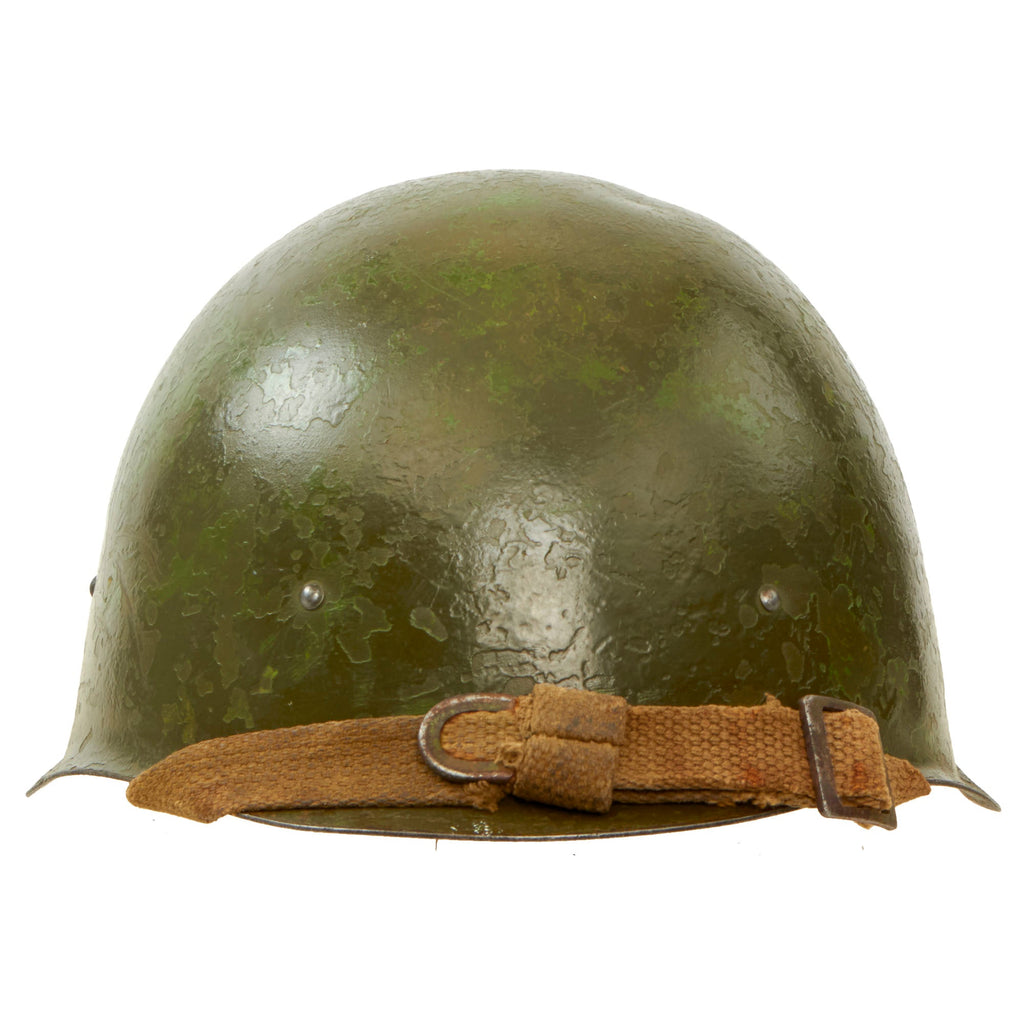 Original WWII Russian Soviet SSh-40 Steel Combat Helmet Complete with ...