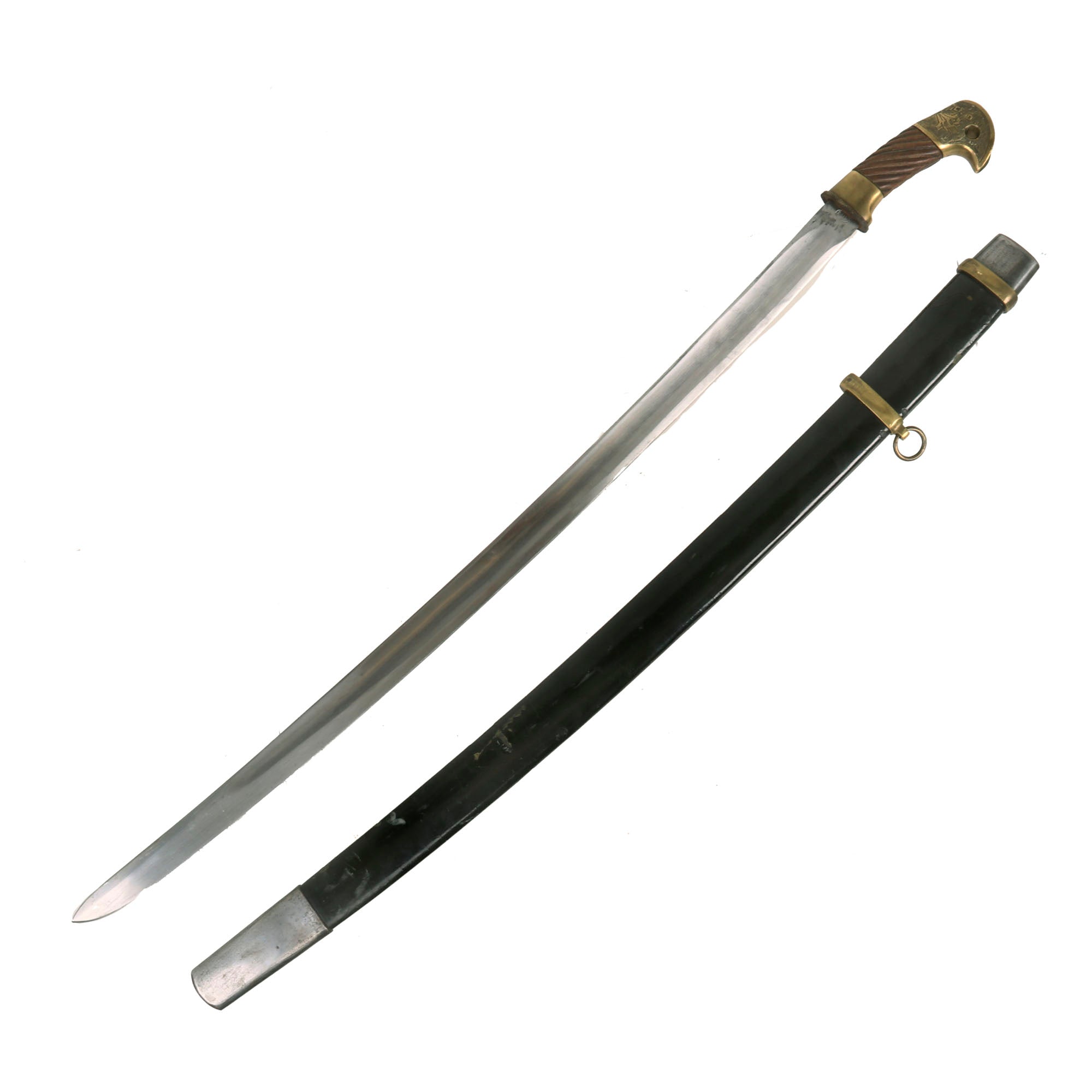 Original Soviet WWII Cossack Shashka Saber by НМЗ with Scabbard & Exce ...
