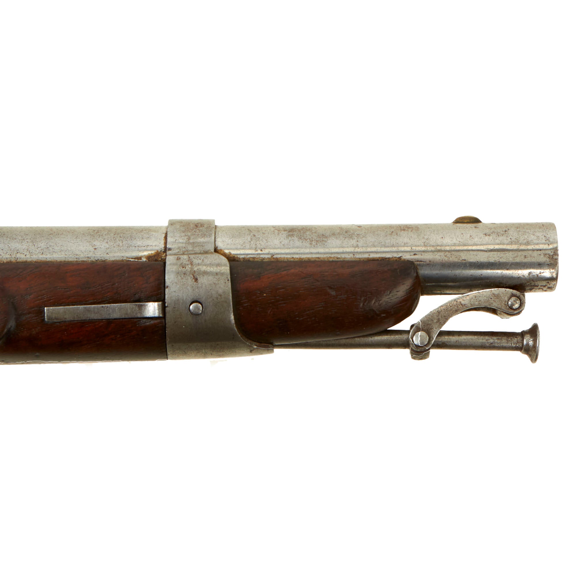 Original Rare Unconverted U.S. Model 1826 Flintlock Navy Belt Pistol b ...