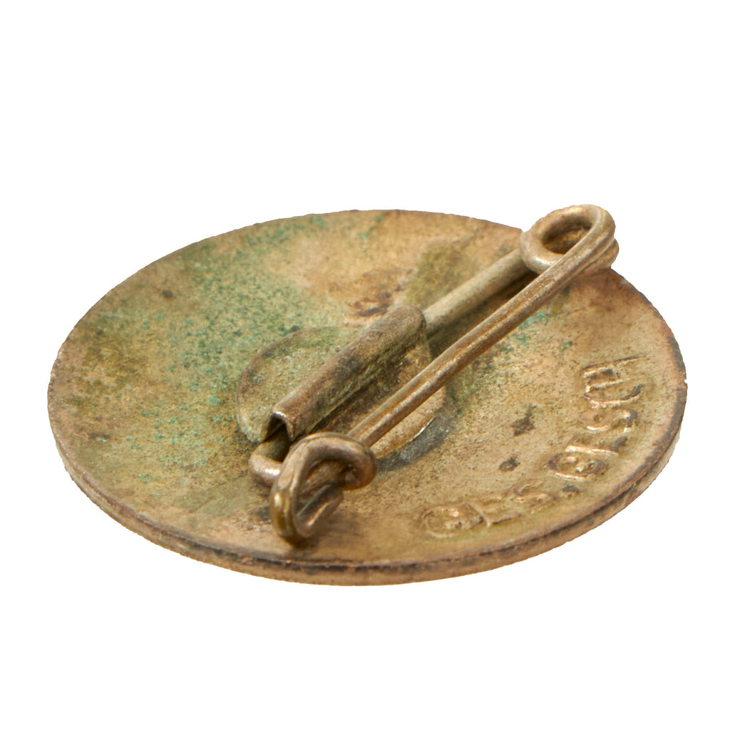 Original German WWII NSDAP Party Enamel Membership Badge Pin - Ges. Ge ...