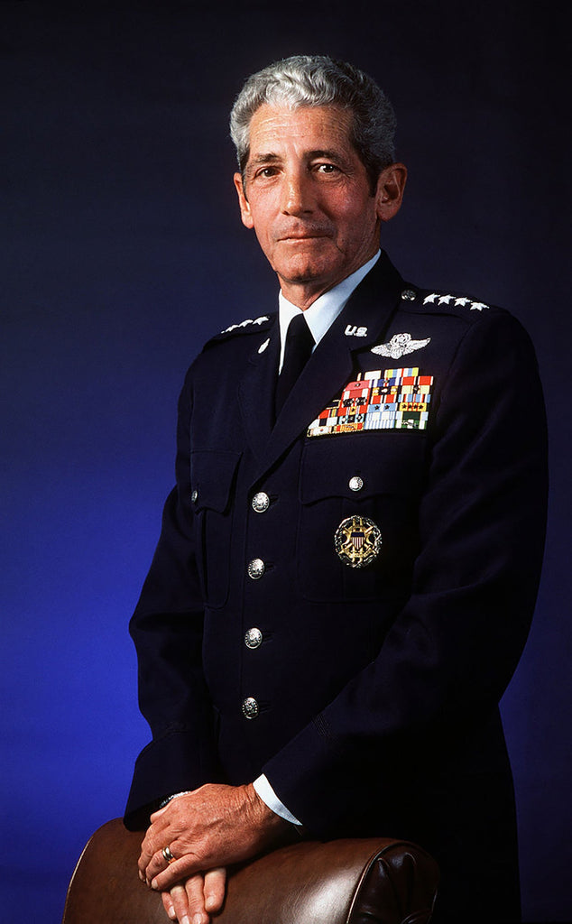 Original U.S. Cold War Air Force General Robert Bazley Nametape & Wing ...