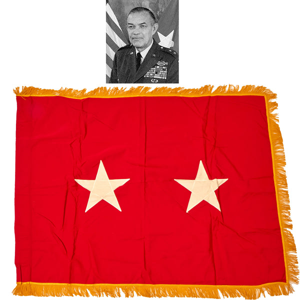 Original U.S. Vietnam War General Howard Cooksey’s Major General’s Fla ...
