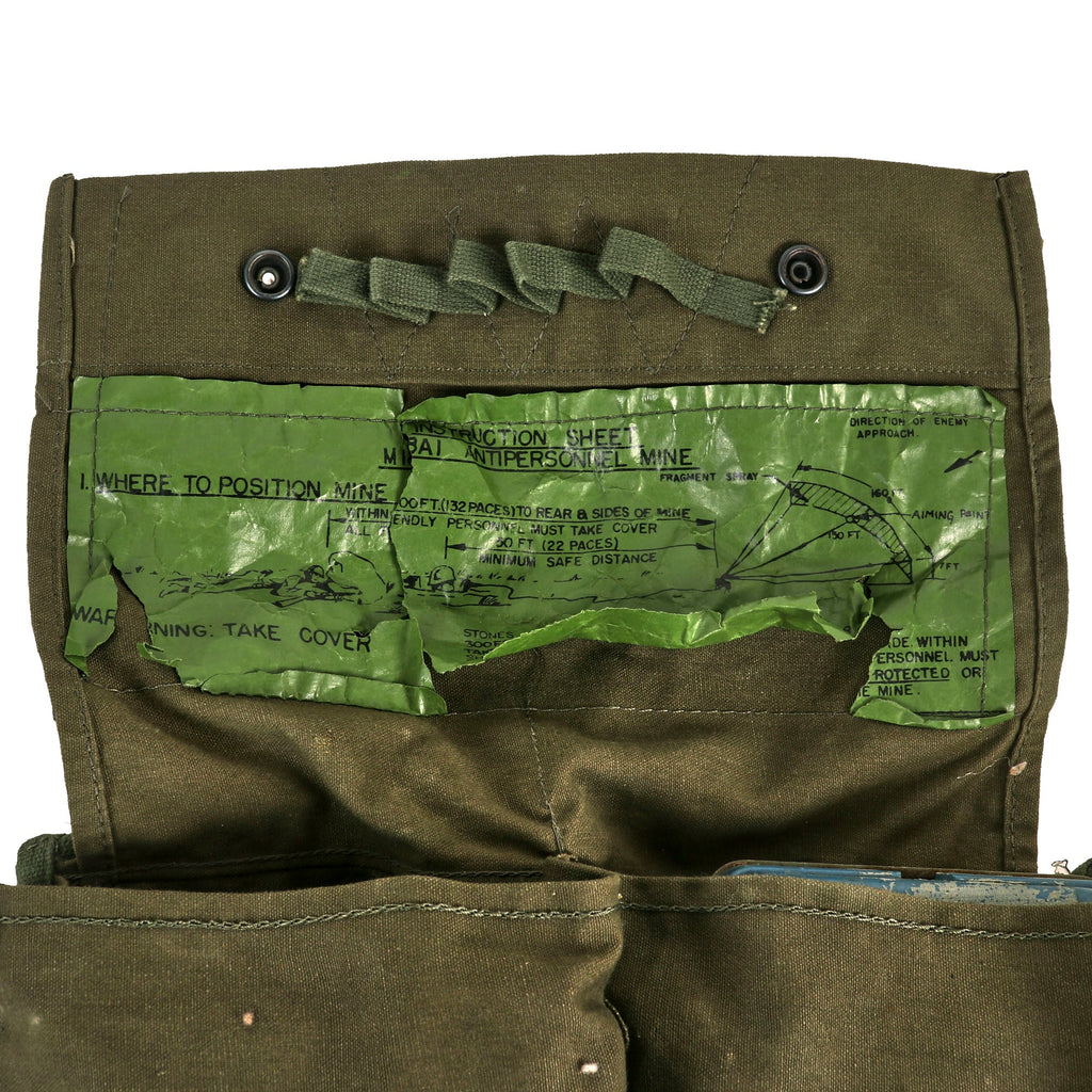 Original U.S. Vietnam War Complete M68 Claymore Mine Training Kit with ...