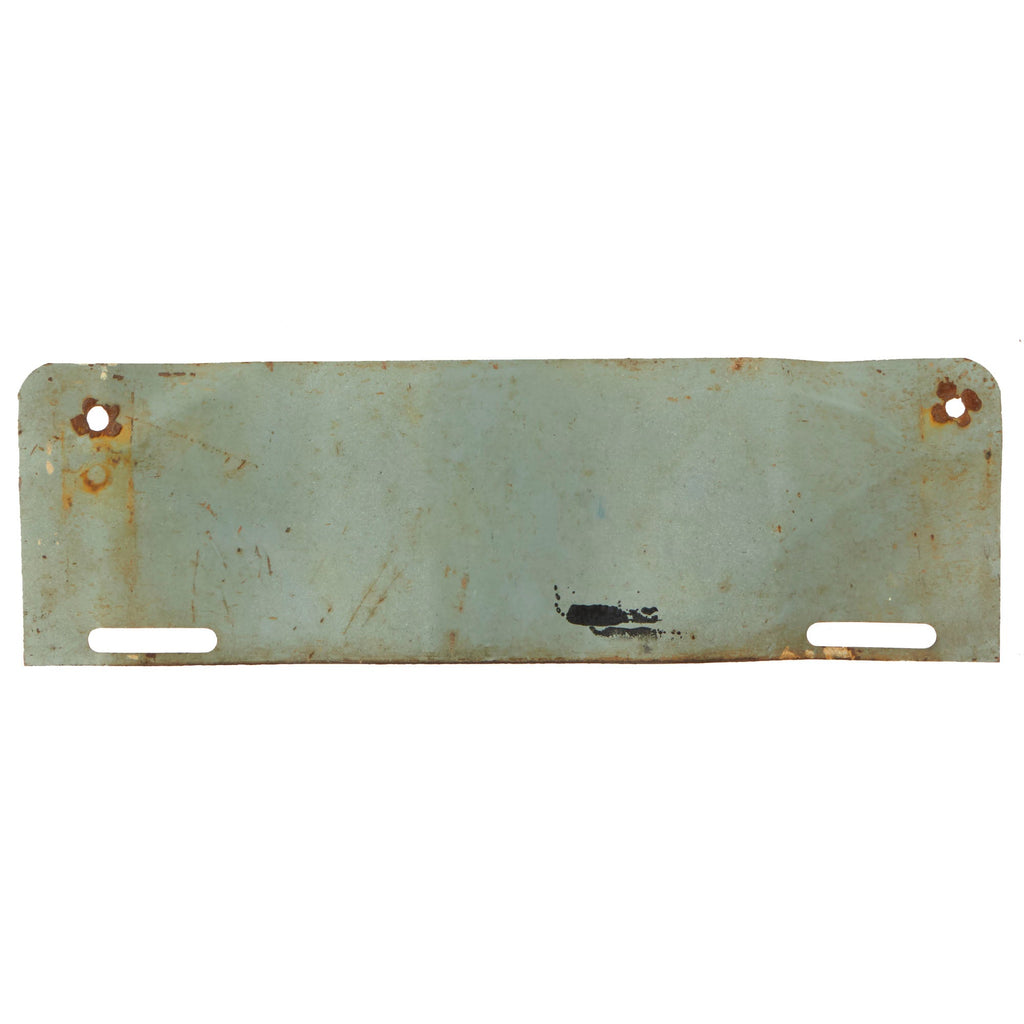 Original U.S. WWII Camp Gordon Georgia License Plate - 3rd Army ...