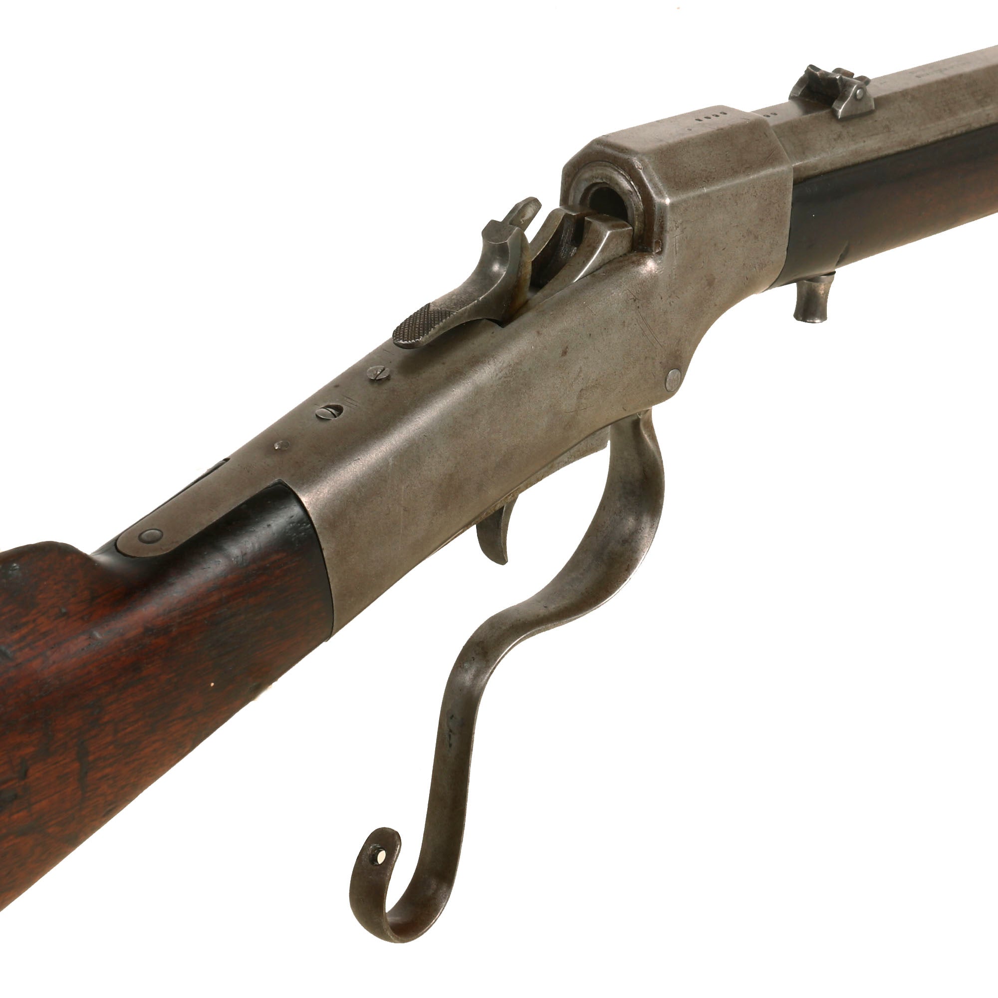 Original Rare U.S. Civil War Era Ballard's Patent Falling Block Carbin – International Military ...