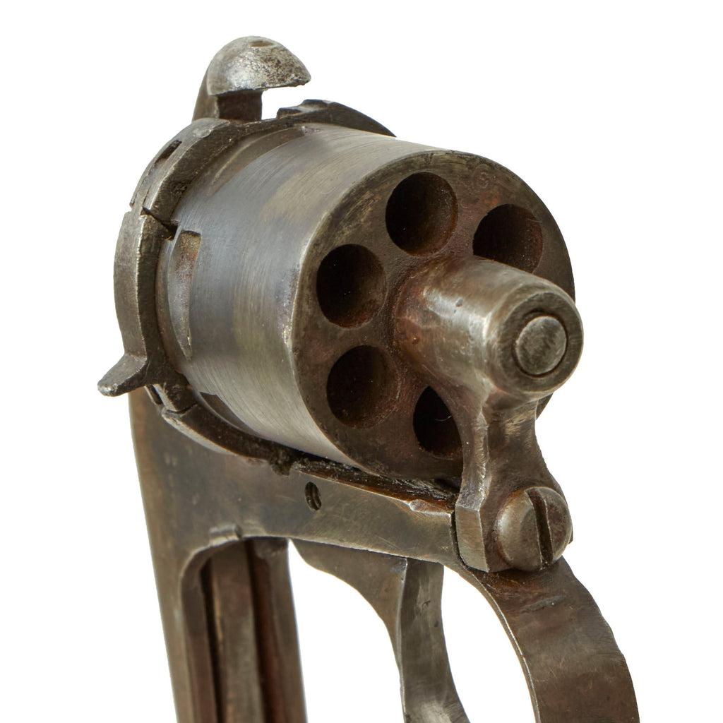 Original 19th Century French or Belgian "Apache" 7mm Knuckle Duster Pi ...